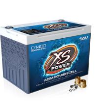 D1400 14V AGM BATTERY, MAX AMPS 2400A - HIFI CAR Martinique